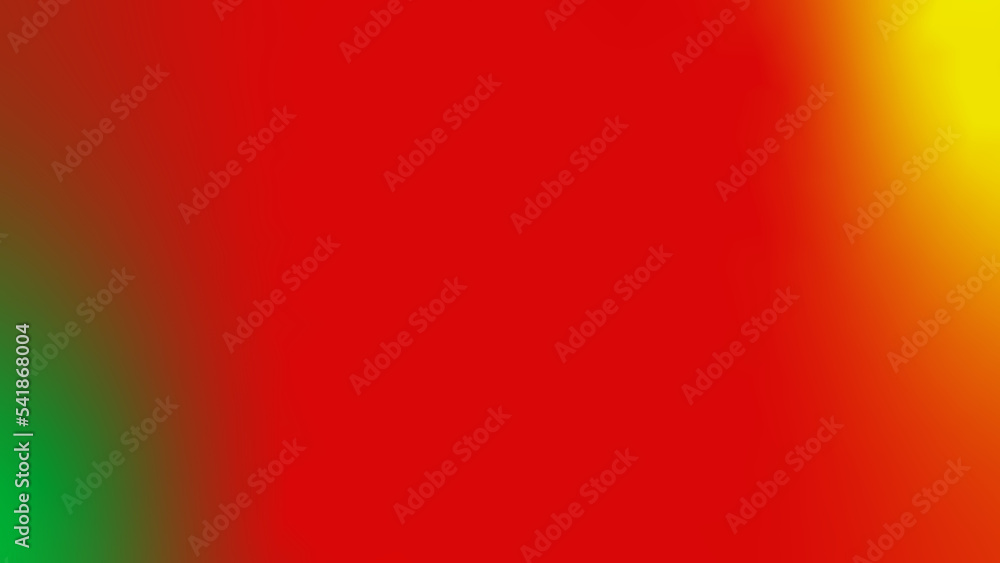 abstract green yellow red flag tricolor gradient background Stock ...