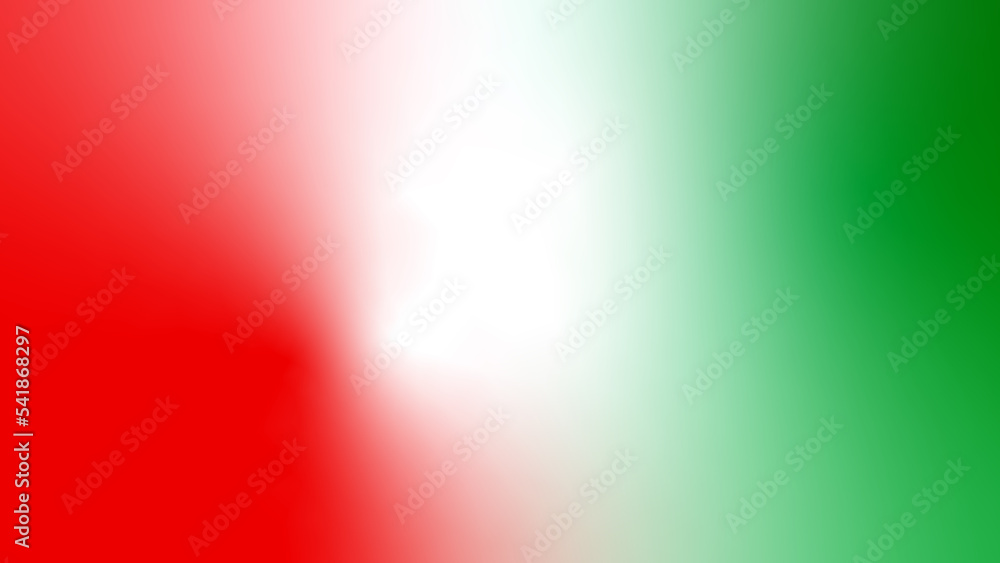 red white green flag colour gradient background Stock Illustration ...