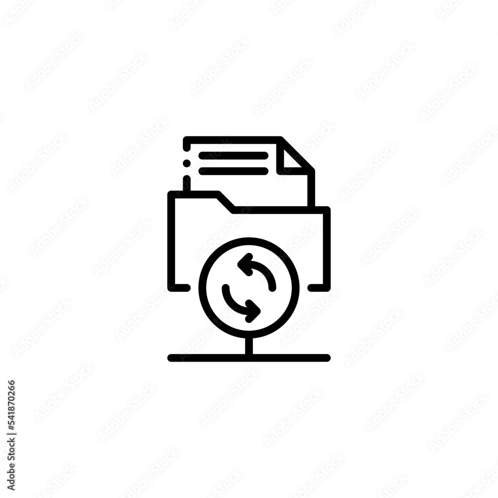 file sharing icon Stock Vector | Adobe Stock