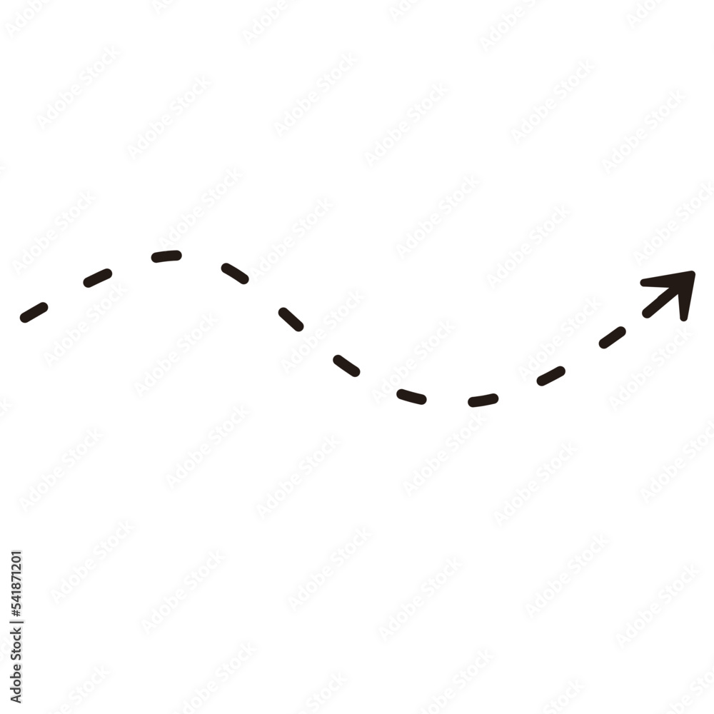 Dotted Arrow Image Clipart