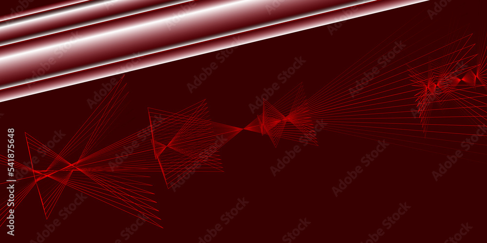Abstract red background with lines Stock Vector | Adobe Stock