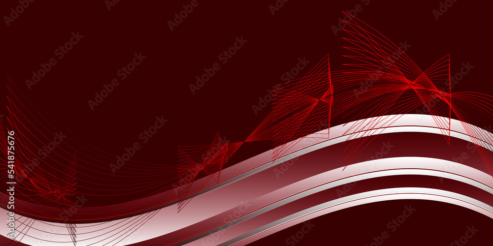 Abstract red background with lines Stock Vector | Adobe Stock
