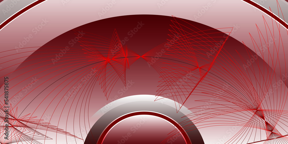 Abstract red background with lines Stock Vector | Adobe Stock