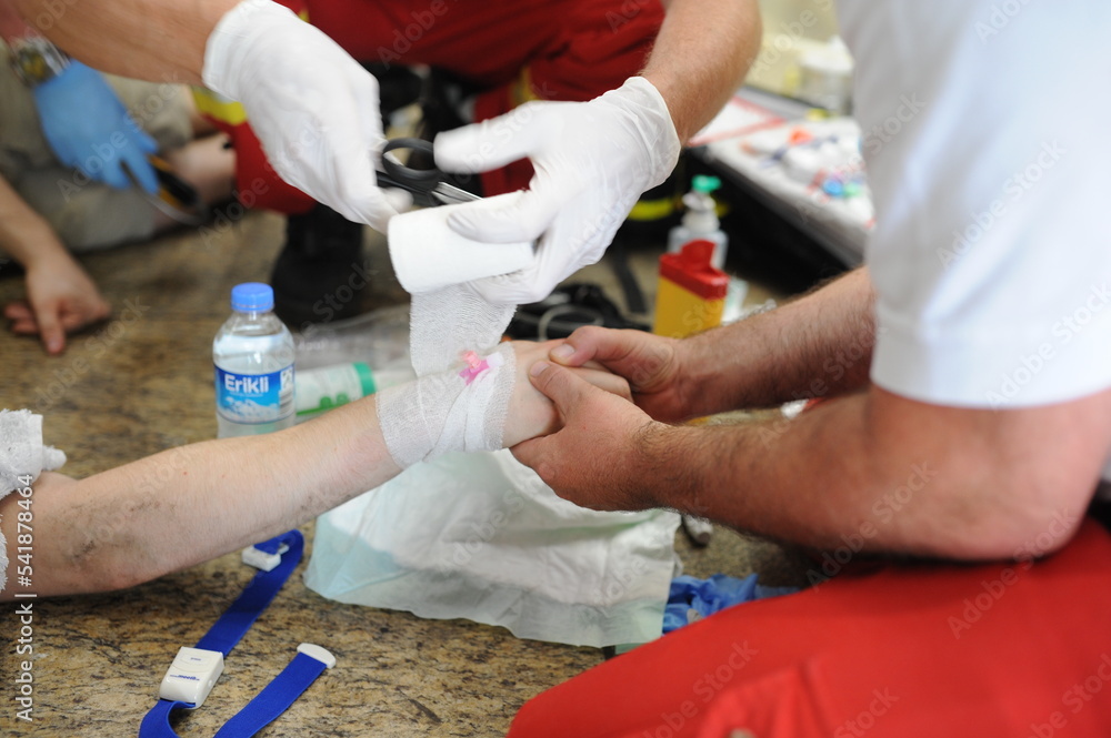 Emergency medical care Stock Photo | Adobe Stock