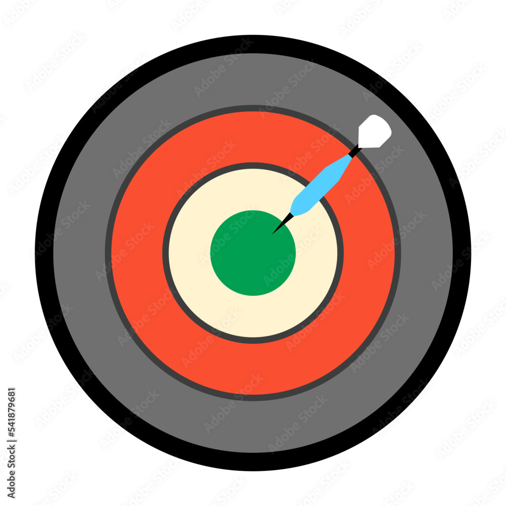 darts icon Stock Vector | Adobe Stock