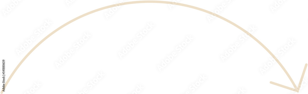 Minimal Thin Arrow Vector Illustration Stock Vector | Adobe Stock