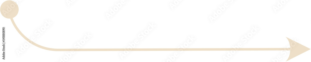 Minimal Thin Arrow Vector Illustration Stock Vector | Adobe Stock