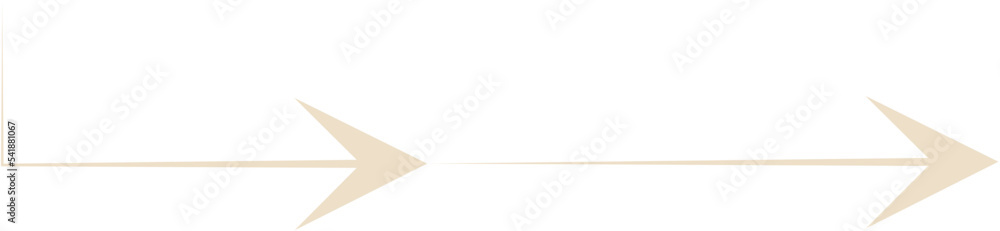 Minimal Thin Arrow Vector Illustration Stock Vector | Adobe Stock