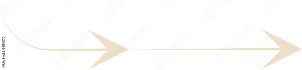 Minimal Thin Arrow Vector Illustration Stock Vector | Adobe Stock