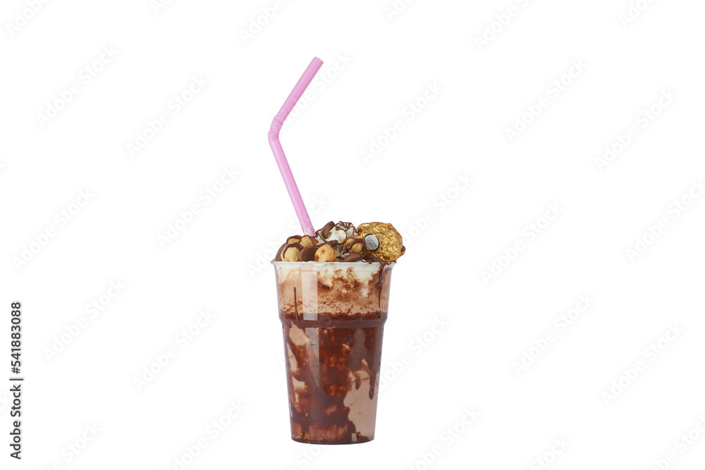 ferrero rocher milkshake cup Stock Photo | Adobe Stock