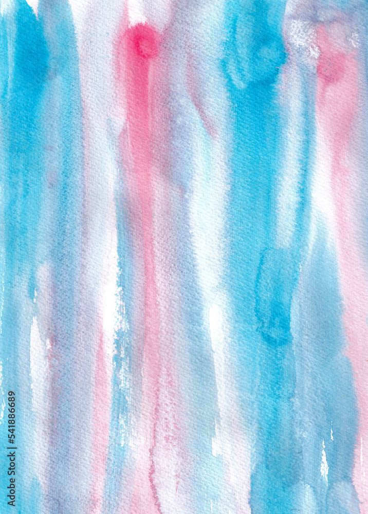 Watercolor colorful abstract bakground , watercolor painted texture ...