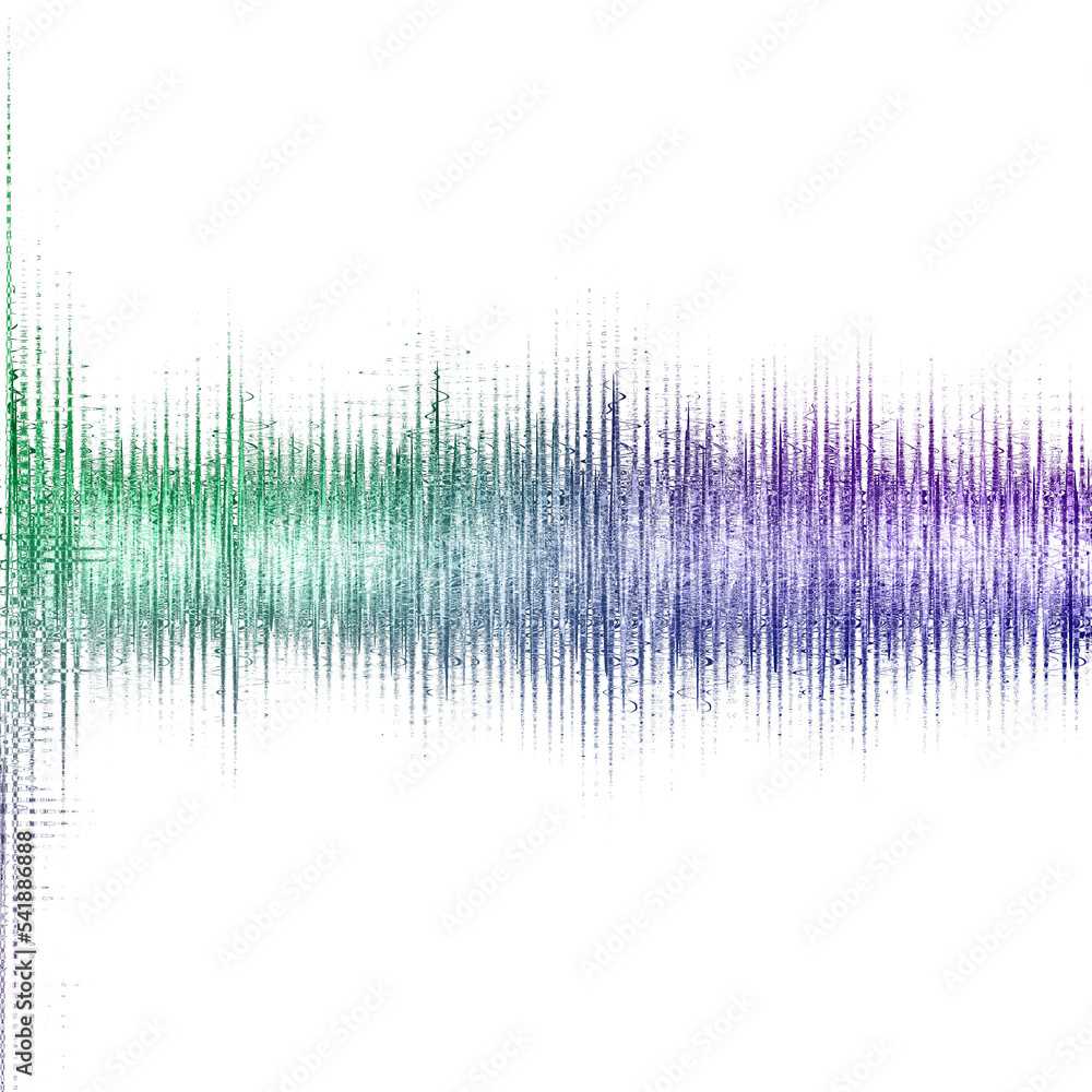 Abstract transparent wavy glitch art texture element. Stock ...