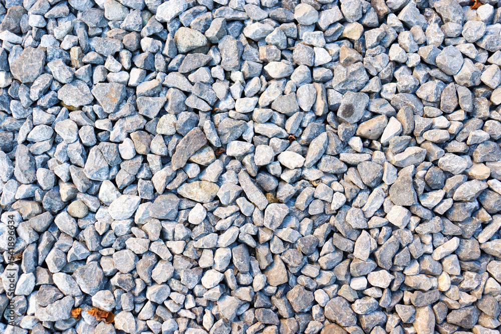 small stone background, light gravel road pebbles stone texture ...