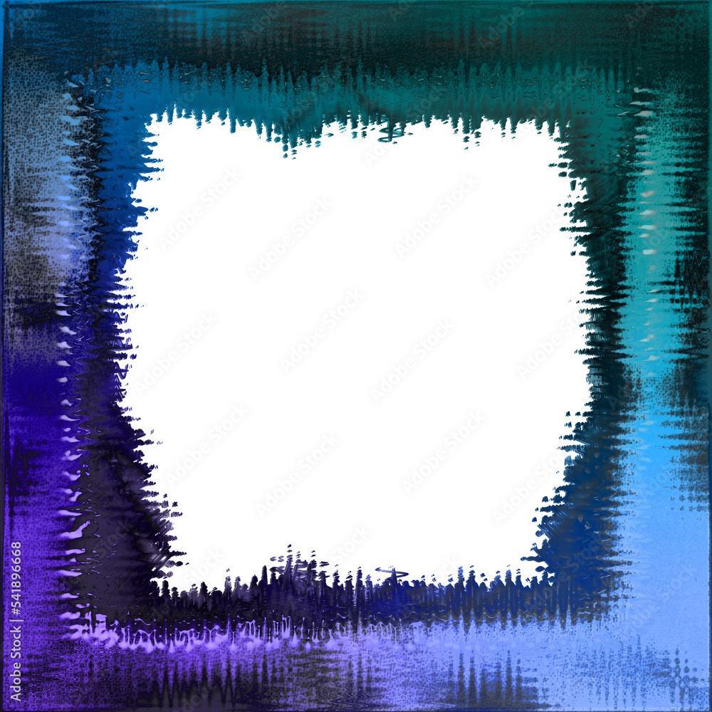 Abstract transparent gradient grunge texture border element. Stock ...