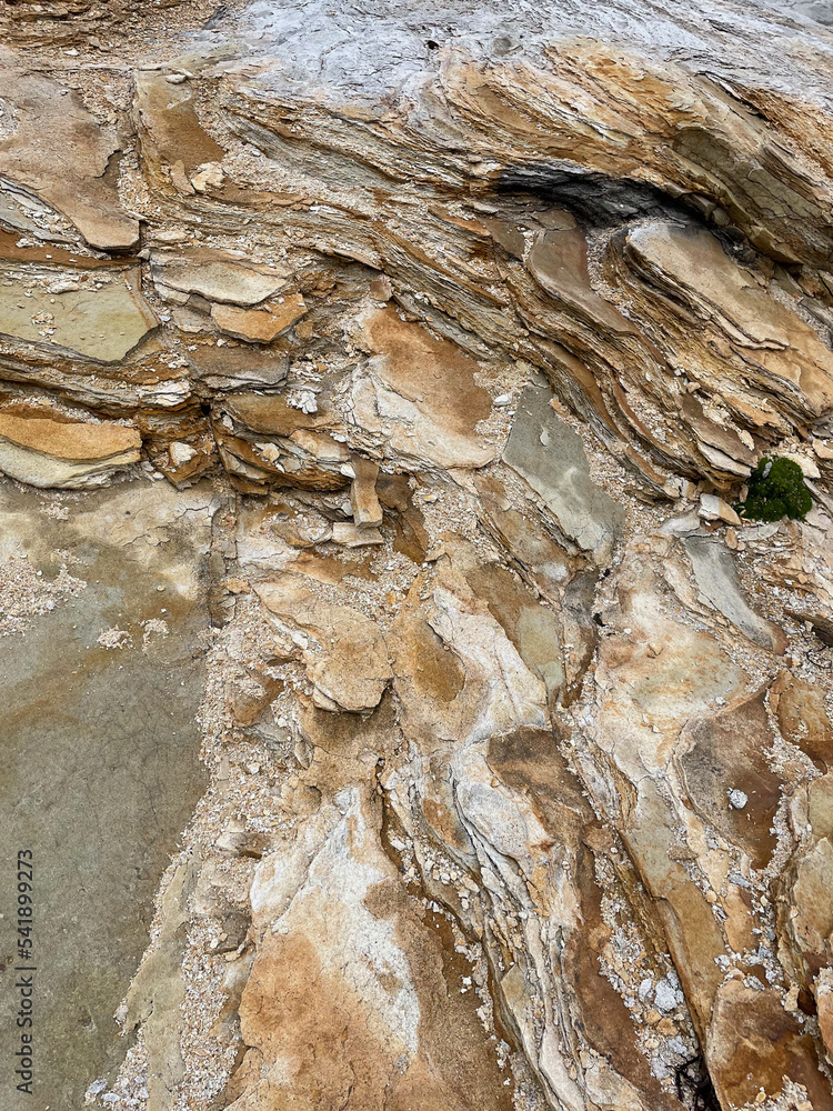 Stone rock boulder texture seaside landscape northern nature Stock ...