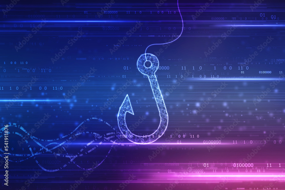 Phishing concept background, Phishing email, Data Breach, Theft, Steal ...