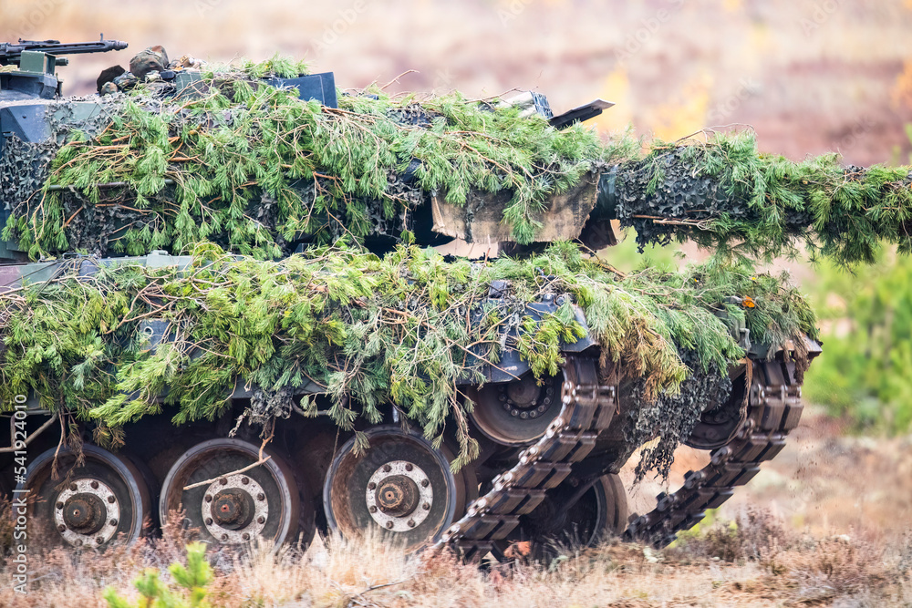 2022-10-29 Pabrade Lithuania main battle tank Leopard 2 A6 Version by ...