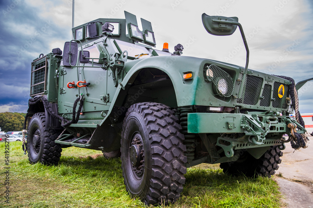 Ostrava Czech republic 2022-09-20 The Oshkosh M-ATV is a Mine-Resistant Ambush Protected (MRAP ...