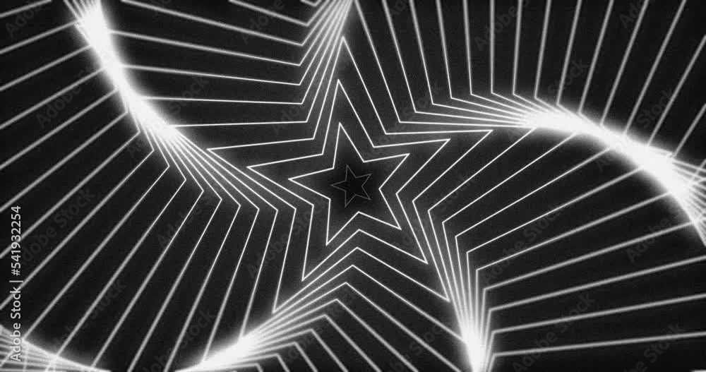 Star abstract background - star wave looped animation 4K. Motion ...