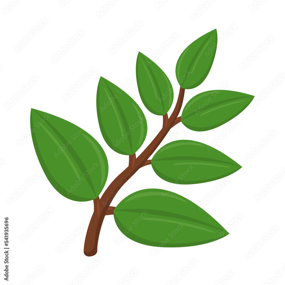 Herb Sign Emoji Icon Illustration. Plant Vector Symbol Emoticon Design ...