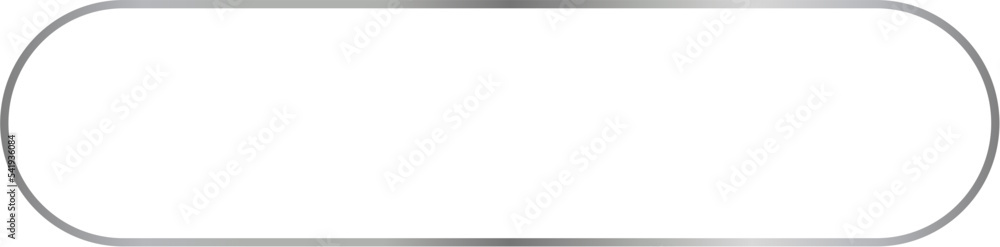 Poster Silver Rectangle Border Frame Vector Illustration – Muurposter ...