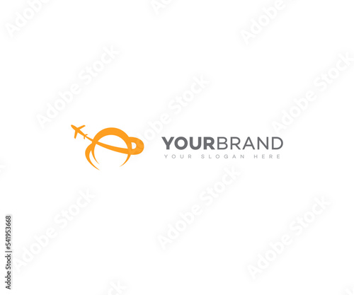 air ticket logo with shadow. concept of lowcost card for flight or ...