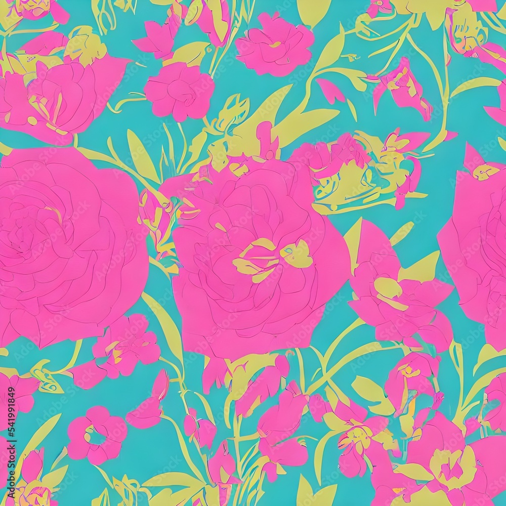The paper flowers are designed in a beautiful and intricate way. They ...