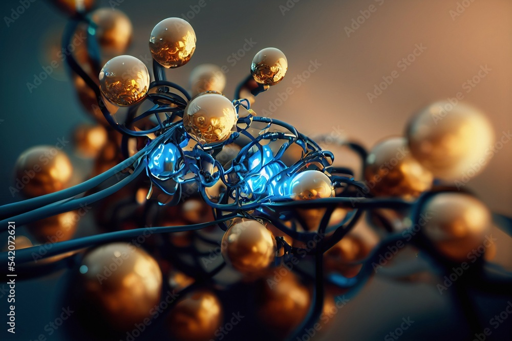 Cybernetic entanglement of electrons to connected to a central ...