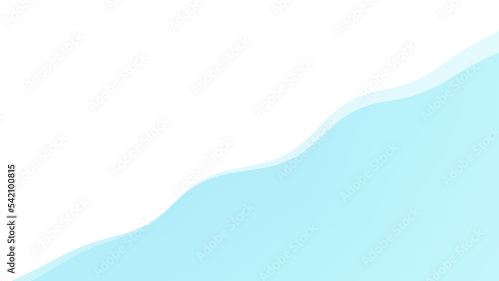 Clean Blue Color Wave Isolated Alpha Overlay Transparent PNG Background ...