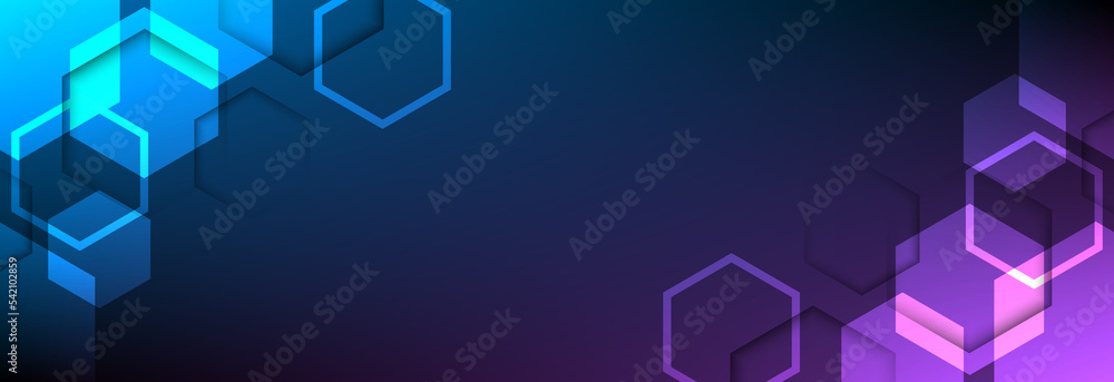 Abstract hexagon background for design works. Background of hexagons ...