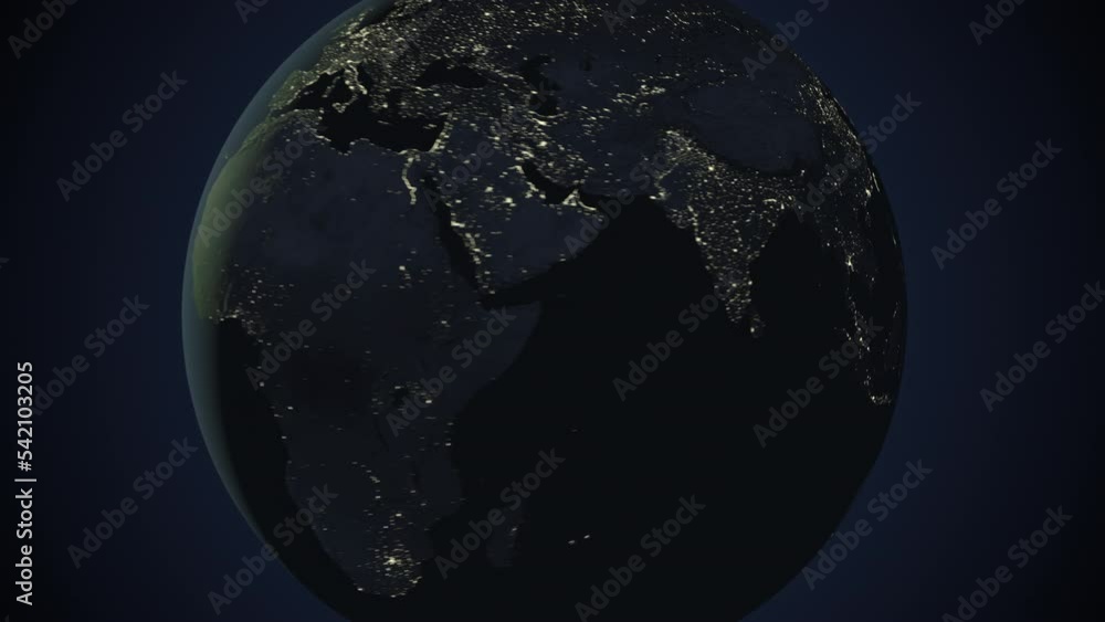 Map Of The Internet Day Night Animation World Nighttime Map By Ohmymaps ...