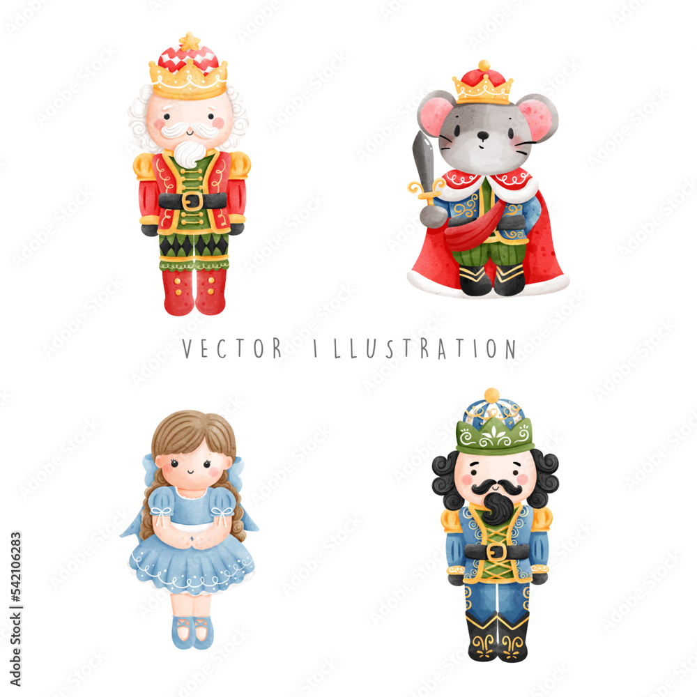 Christmas Nutcracker Vector