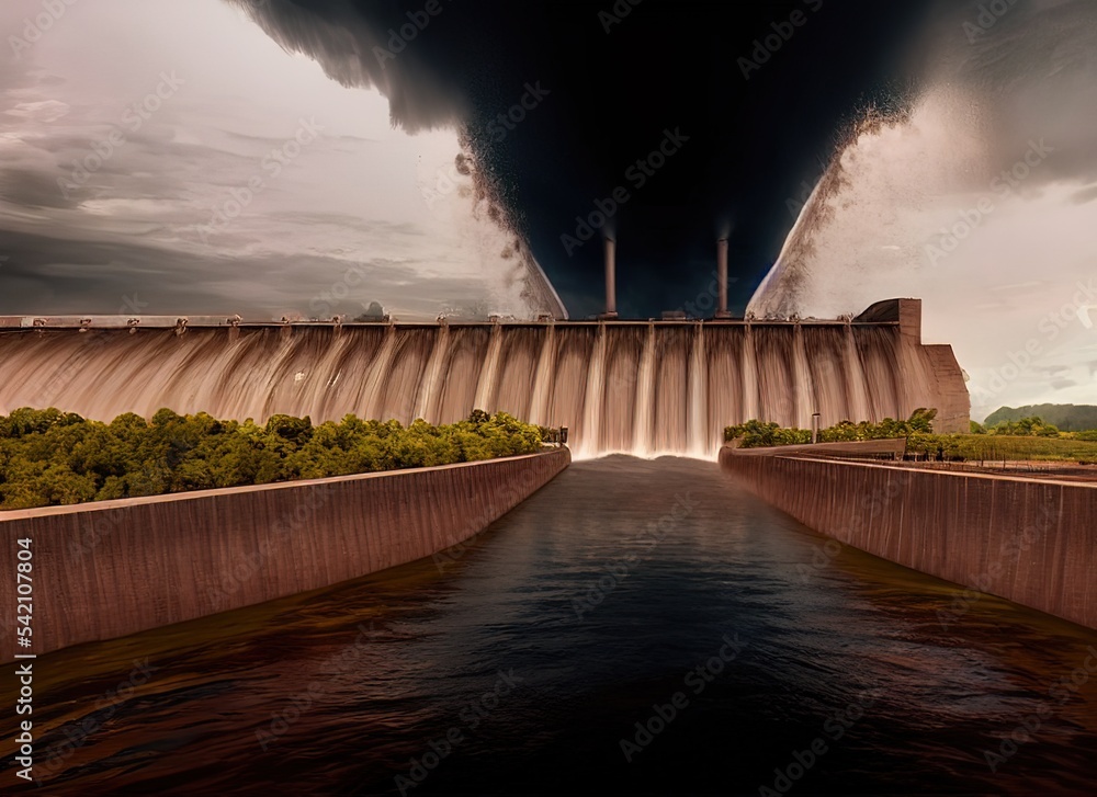 Delinal Hydro Power Plant, itaipu dam, Inga dam, typhoon phenomenon ...