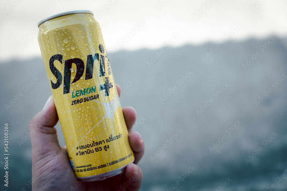 Samut Prakan, Thailand - October 30, 2022 : New flavored soft drink ...