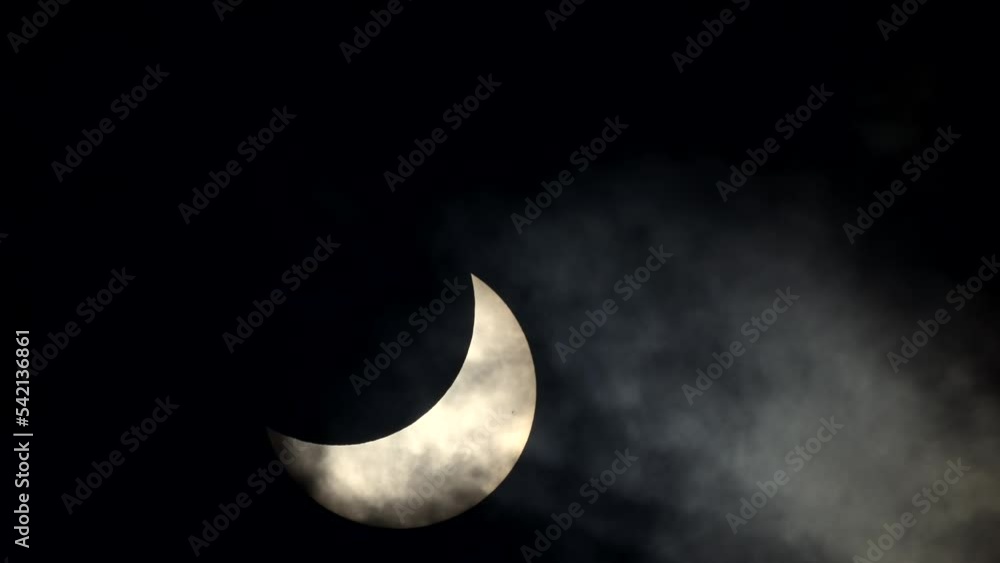8k Amazing realtime raw footage of natural phenomenon solar eclipse ...