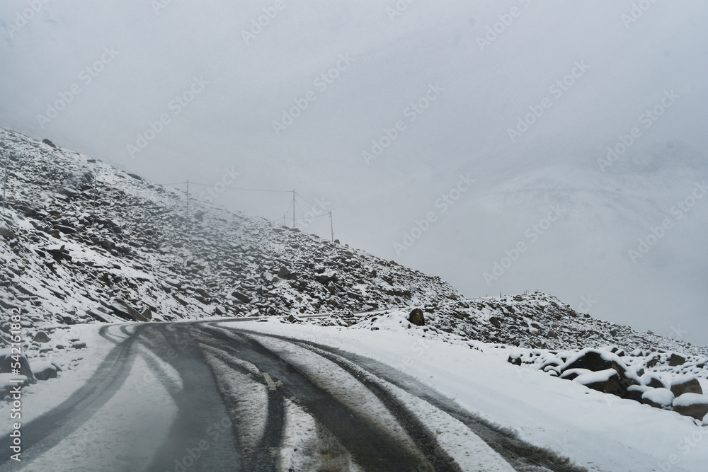 Khardung La is a mountain pass in the Leh district in Ladakh. The pass ...