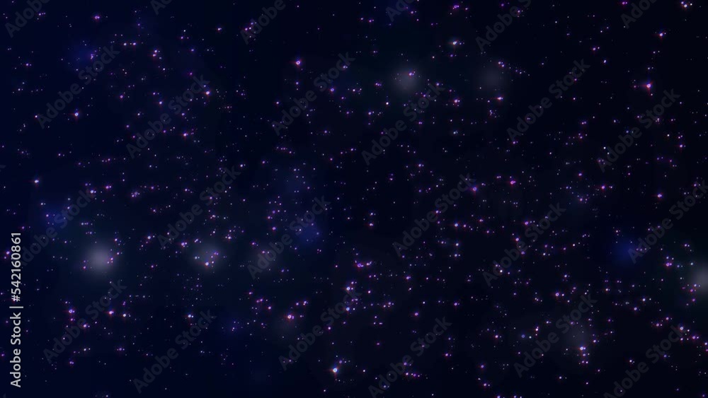 Data flow information. Concept of digital communication. A starfield ...