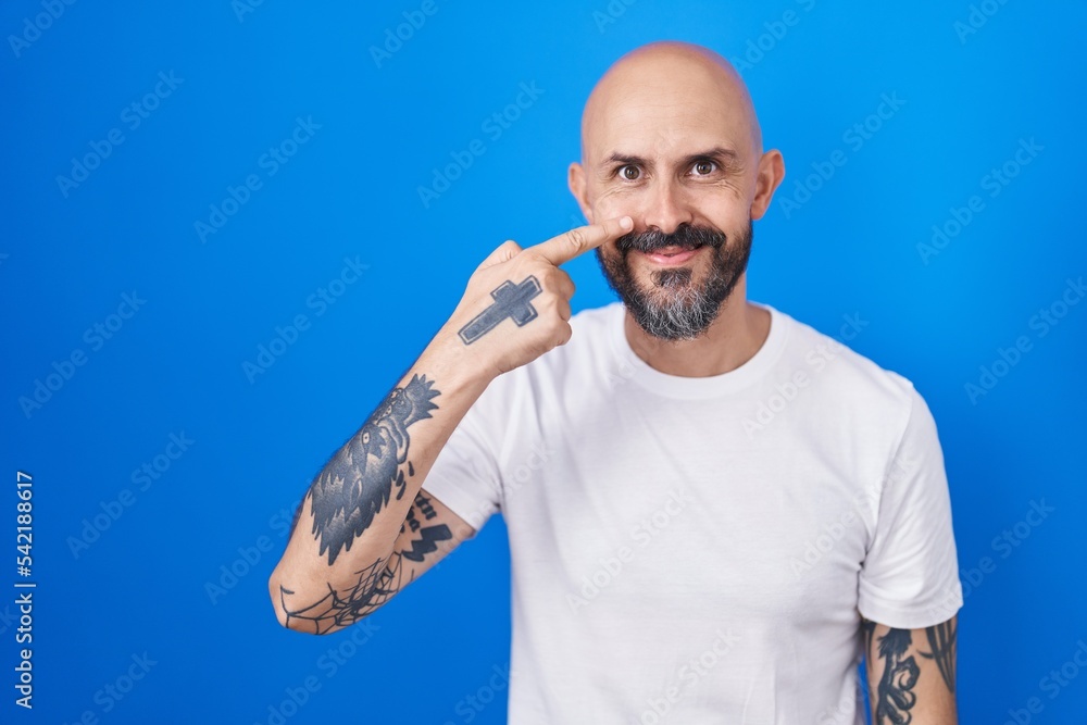 Hand Pointing Tattoo