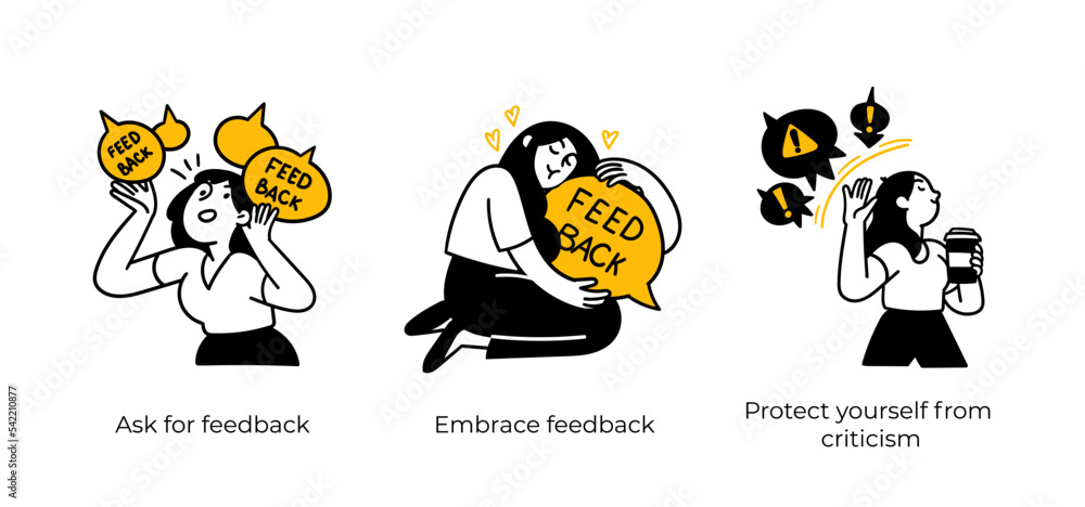 Personal, professional growth and self development business concept ...