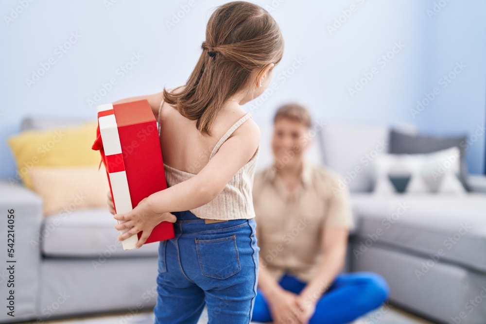 Father and daughter father and daughter surprise with birthday gift at ...