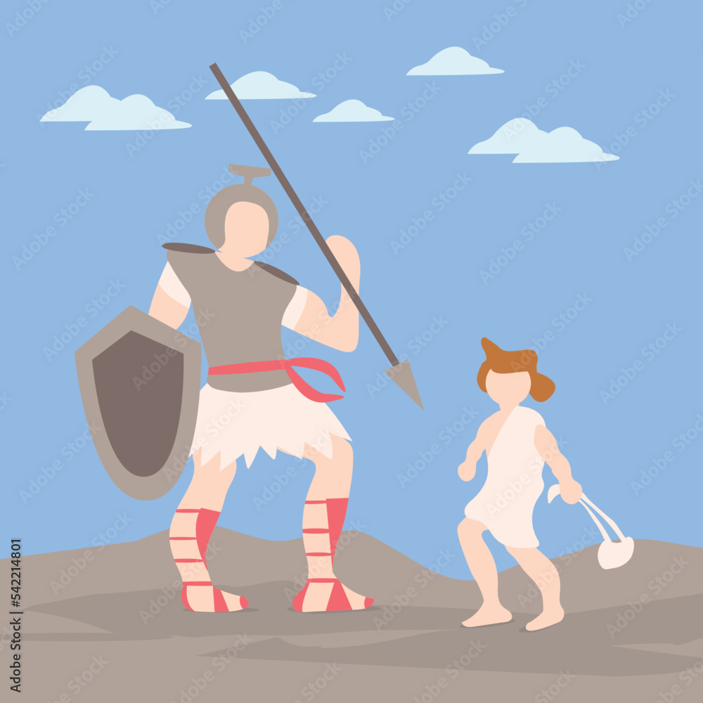 David And Goliath Animated