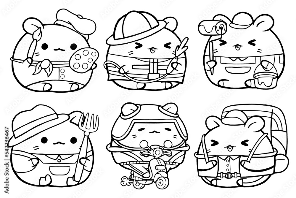 Hamster Coloring