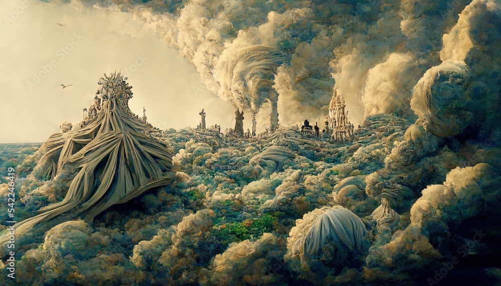 Apocalypse Jesus Christ End Days Revelation Bible Digital Art Epic ...