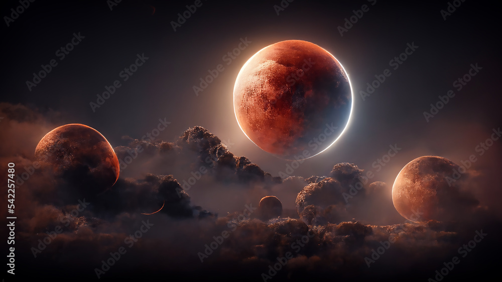 Moon Eclipse Wallpaper