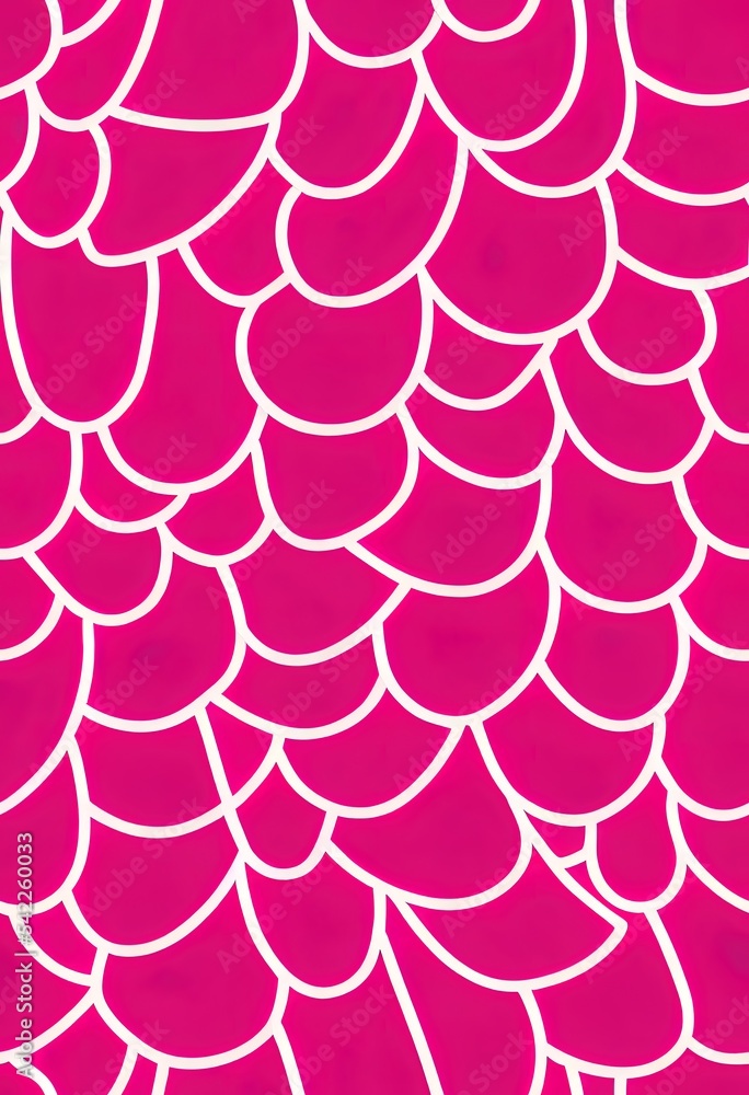 2d illustrated Seamless Pattern of Pink Question Marks. Quiz Background ...