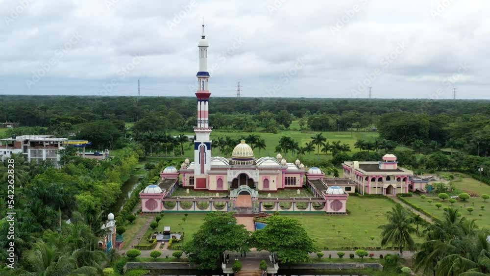 The Baitul Aman Jame Masjid Complex commonly known as Guthia Mosque of ...