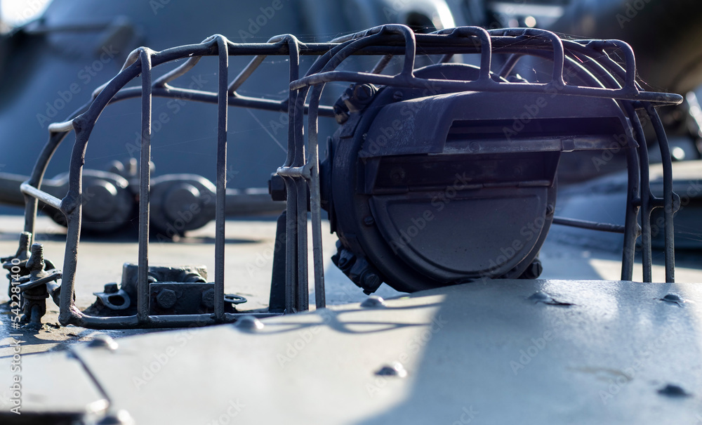 Protection elements of the military light amphibious tank PT-76 ...