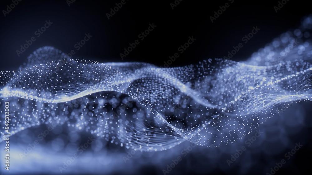 Abstract Medical Technology background. Blue, Health, Science and ...