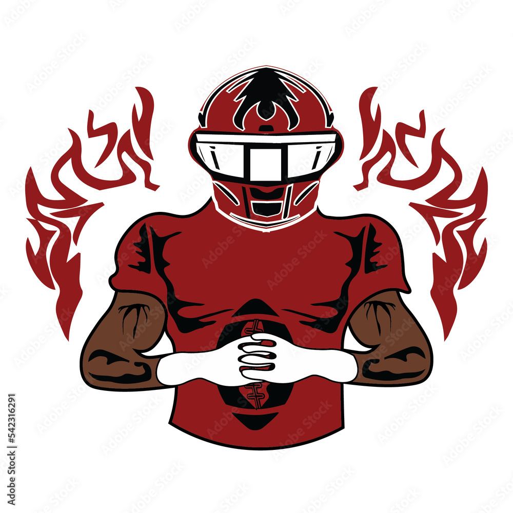 football player svg, Football name svg, football svg, football team svg ...
