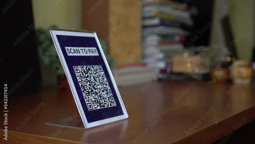 Pay touch-free with a QR code. QR code scanning app. Touchless digital ...